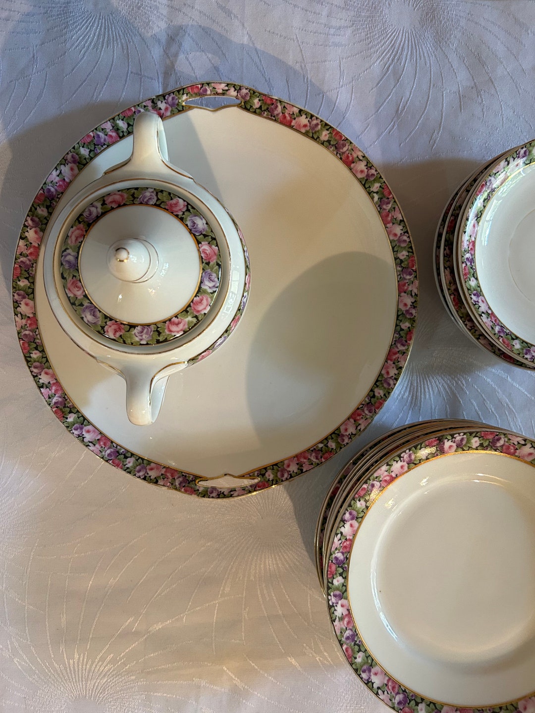 KPM Bavarian China,antique Porcelain Set - Etsy