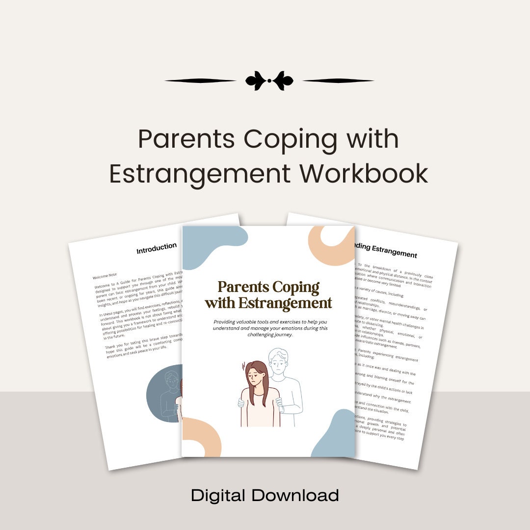 Estrangement Workbook: Healing Parent-child Relationships (PDF) - Etsy