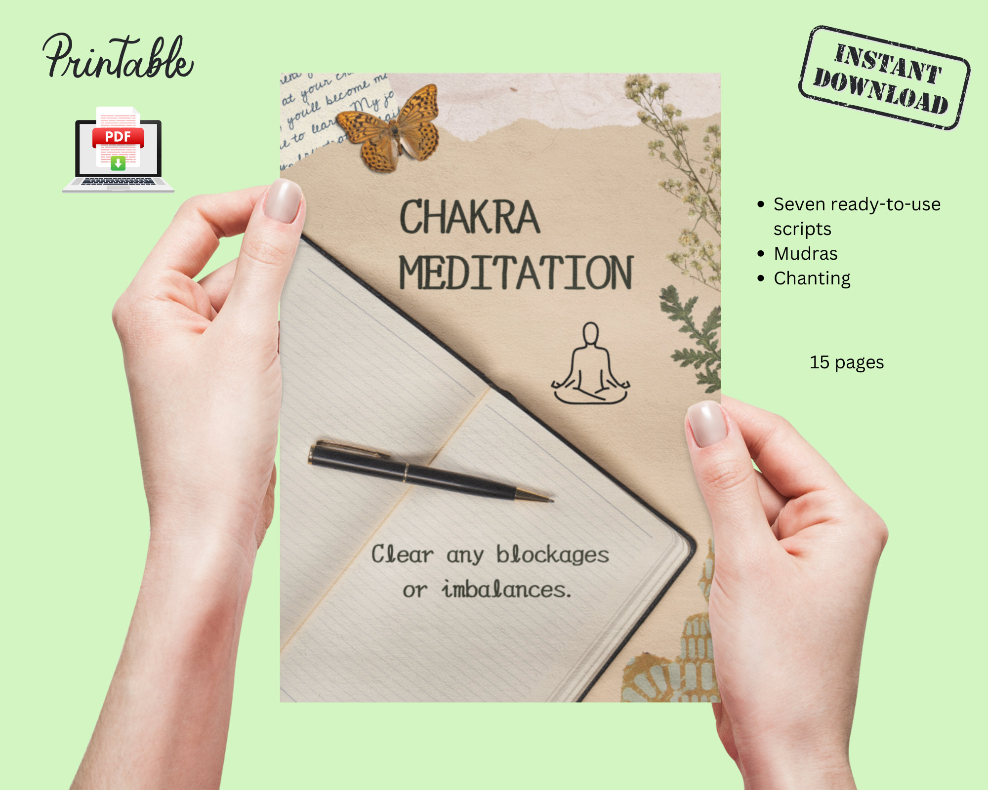Chakra Meditation Scripts, Mudras for Chakra Balancing, Chanting for ...