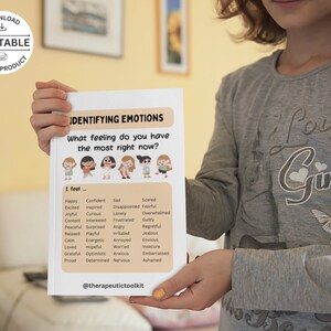 Understand and Express Your Emotions Worksheets and Flash Cards for ...