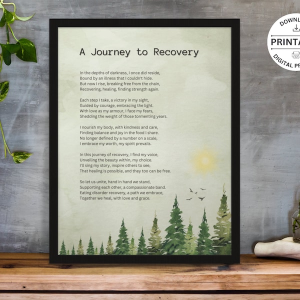 Recovery Posters - Etsy