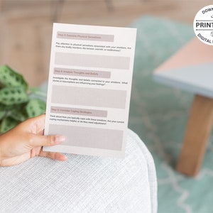 Understanding Emotions Worksheet Emotion Recognition Self-awareness ...