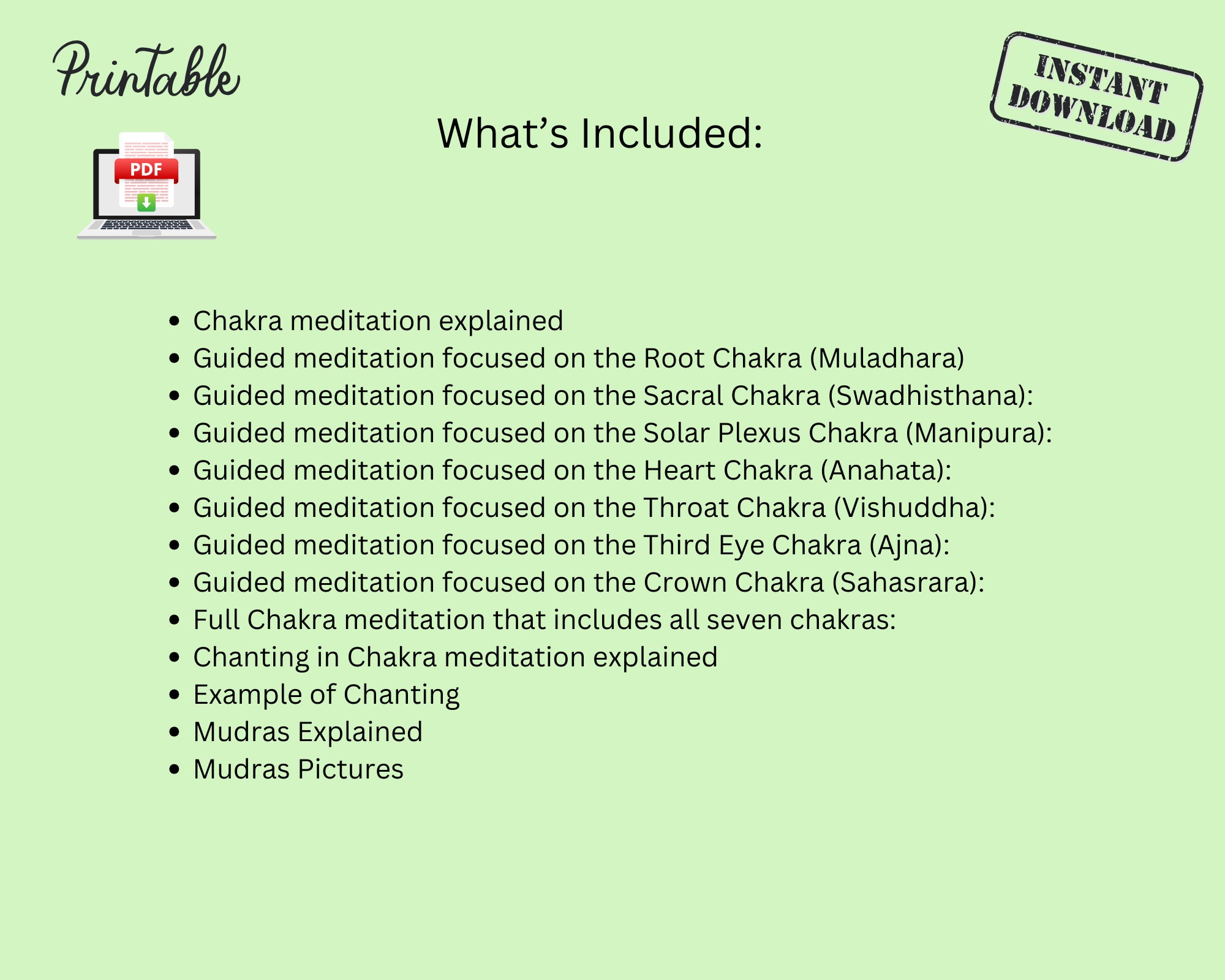 Chakra Meditation Scripts, Mudras for Chakra Balancing, Chanting for ...