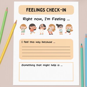 Understand and Express Your Emotions Worksheets and Flash Cards for ...
