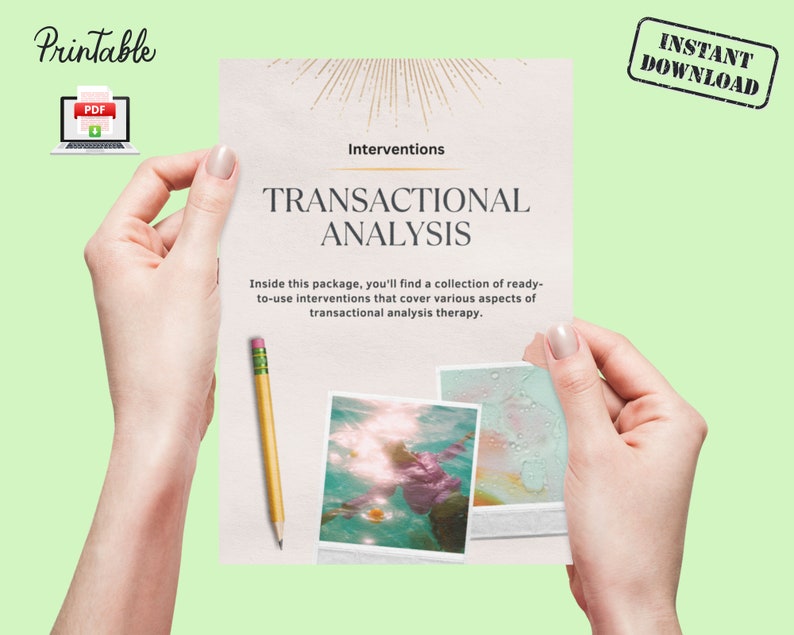 Transactional Analysis Interventions, Collection of Ready-to-use ...