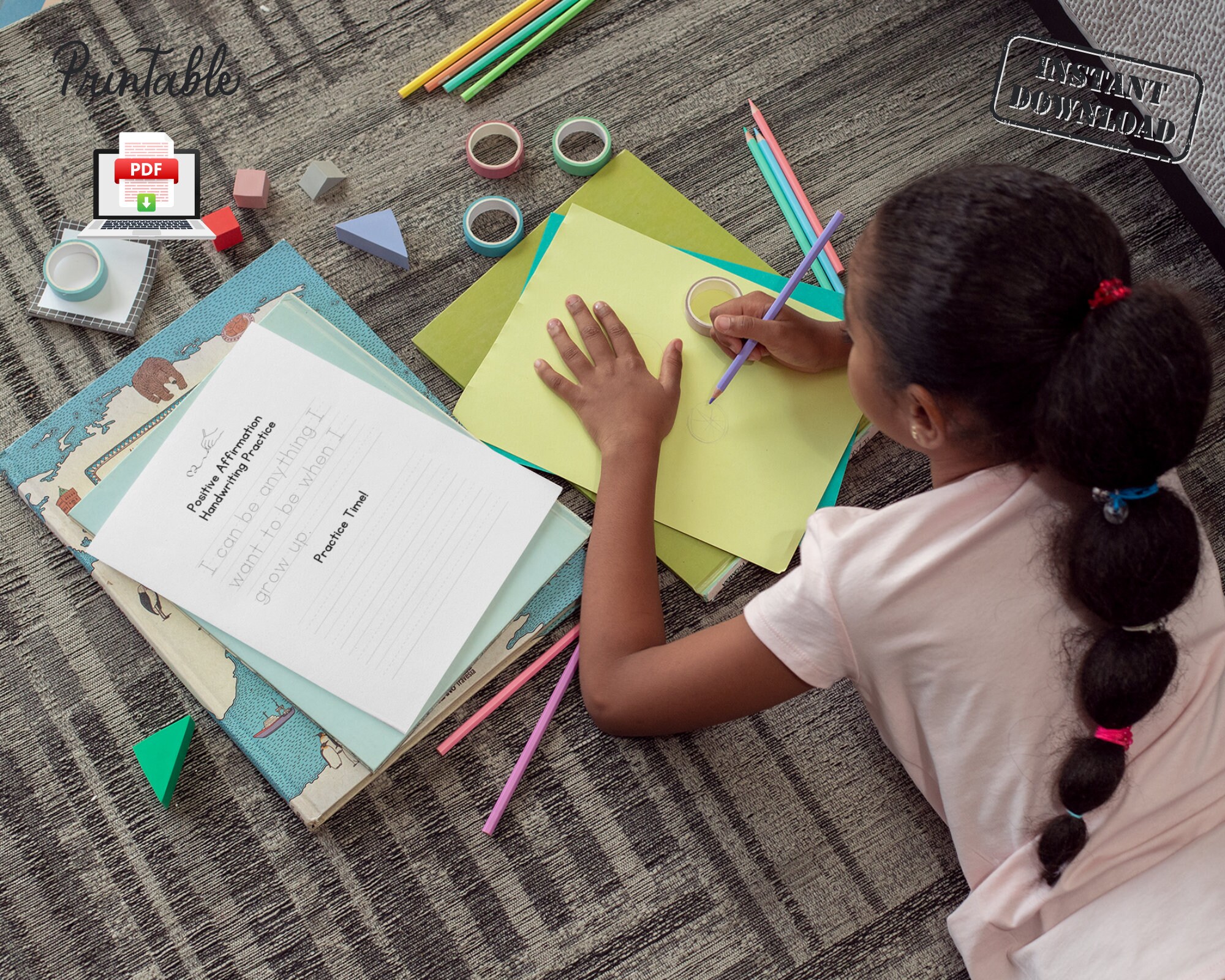 Handwriting, ABC Tracing Cards, Kindergarten Activities, Children's ...