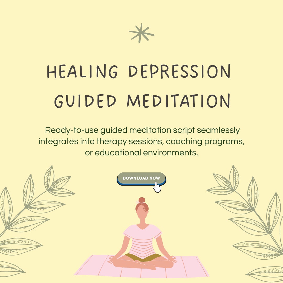 Healing Depression Guided Meditation | Mental Wellness | Self Care ...