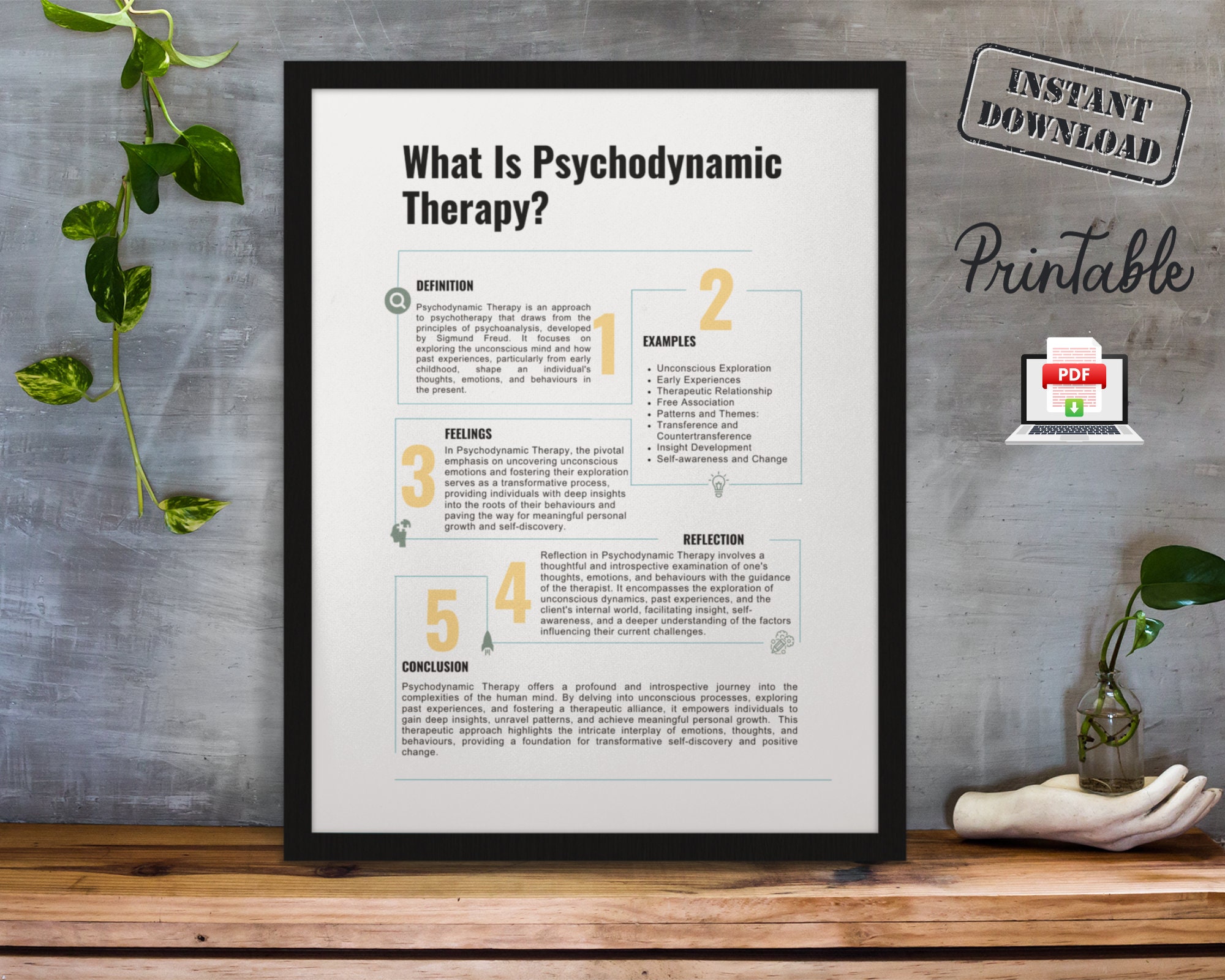 Psychodynamic Therapy Workbook: Self-exploration & Personal Growth (PDF ...