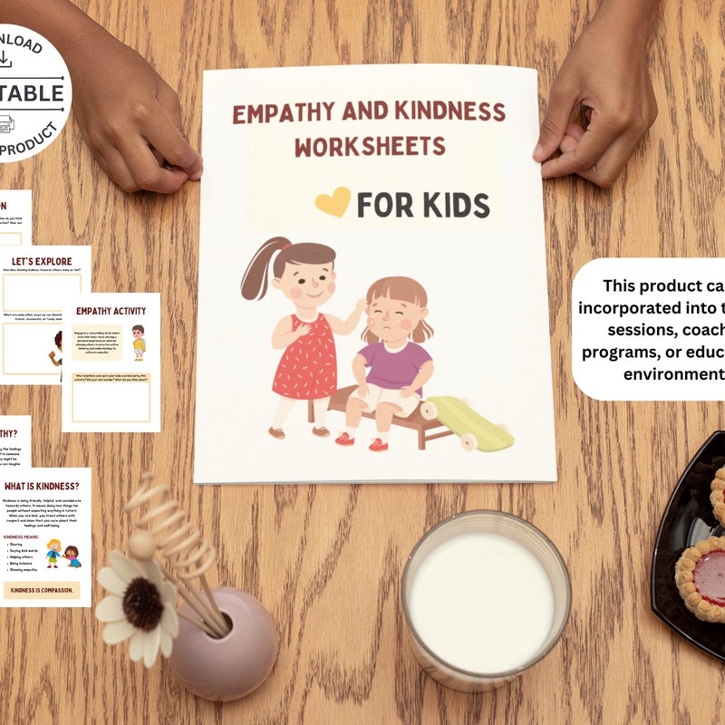Empathy Worksheets - Etsy