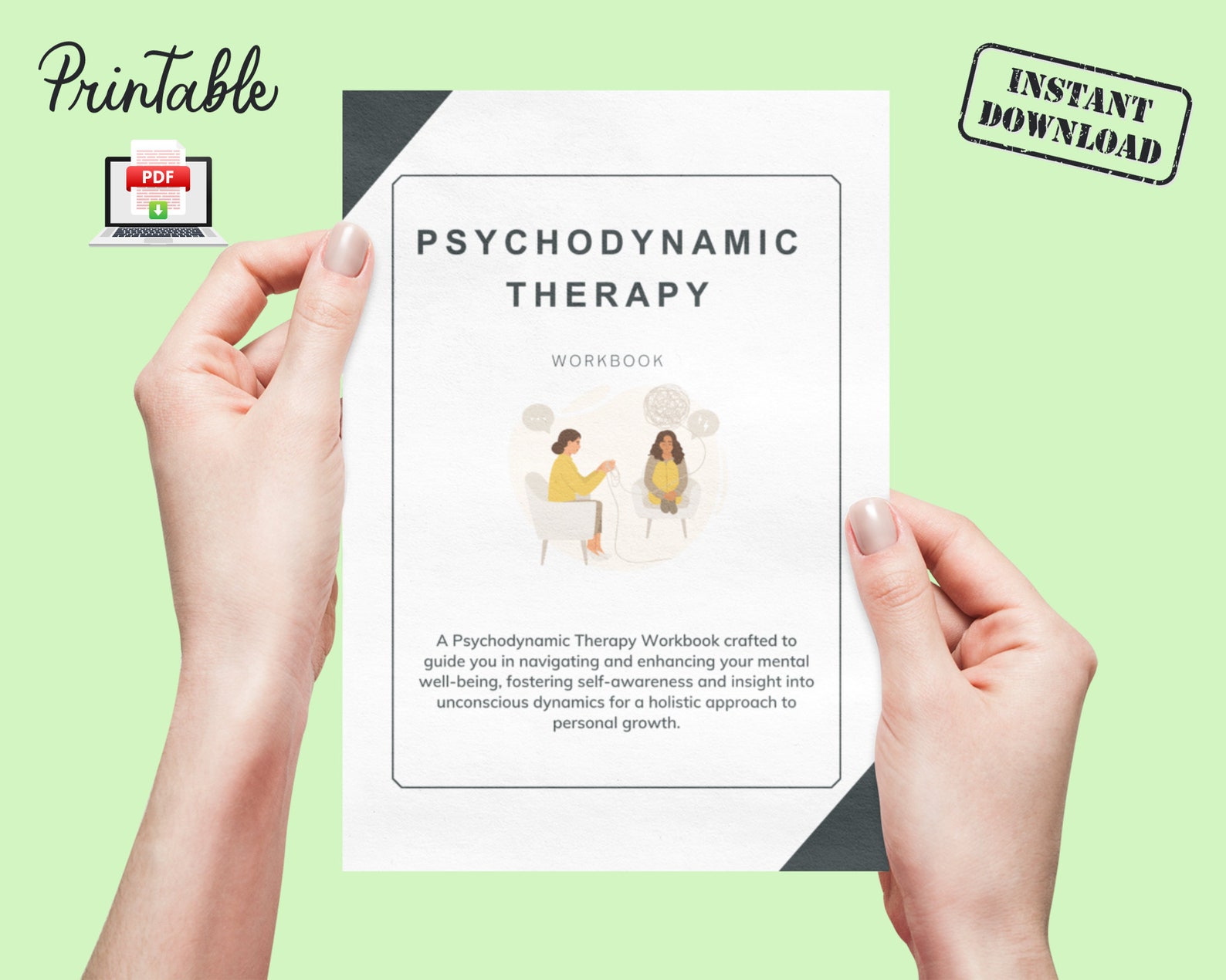 Psychodynamic Therapy Workbook: Self-exploration & Personal Growth (PDF ...