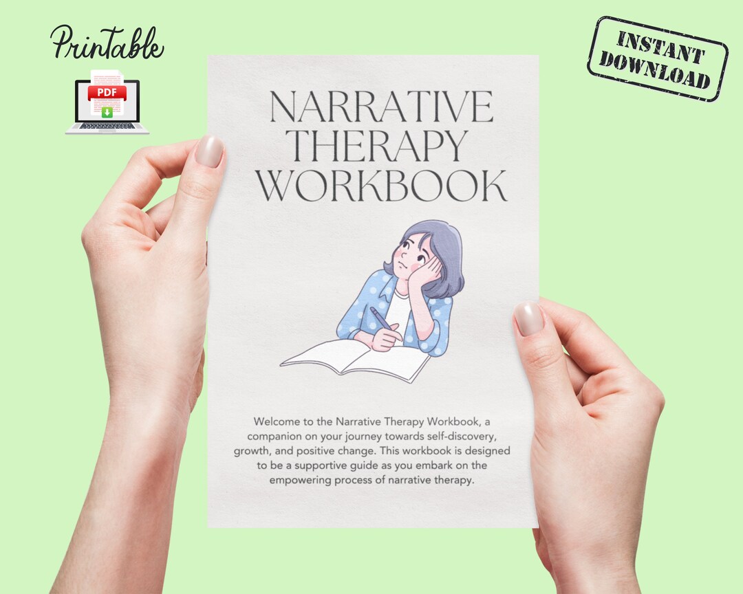 Narrative Therapy Workbook: Couples & Family Healing (A4/US Letter PDF ...
