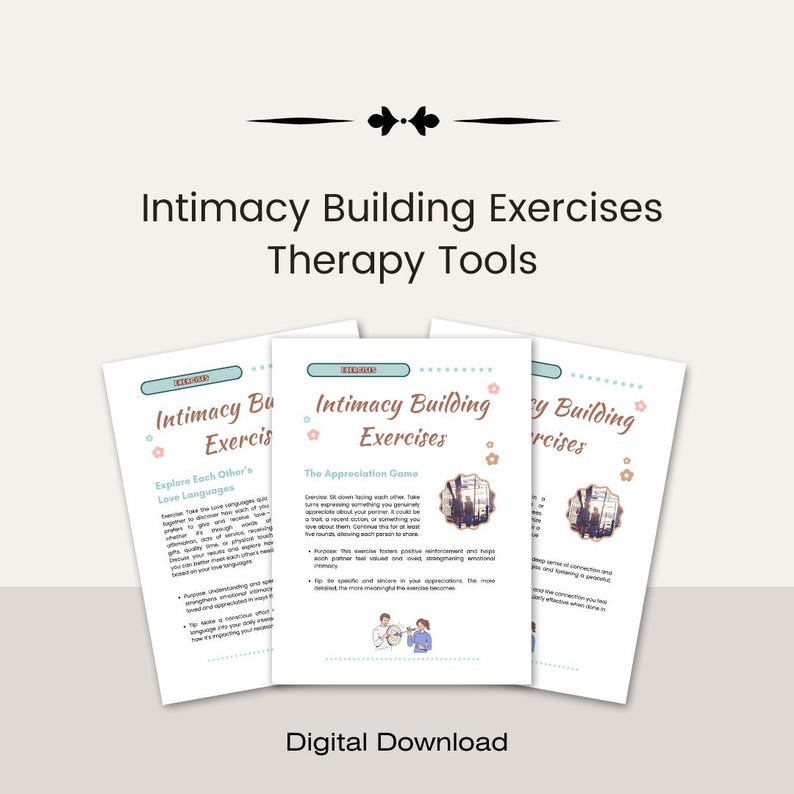 Intimacy Building Exercises, Couples Connection, Emotional Intimacy ...