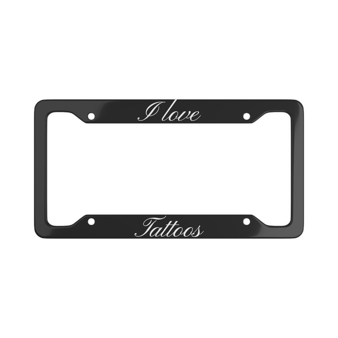 License Plate Frame - Etsy