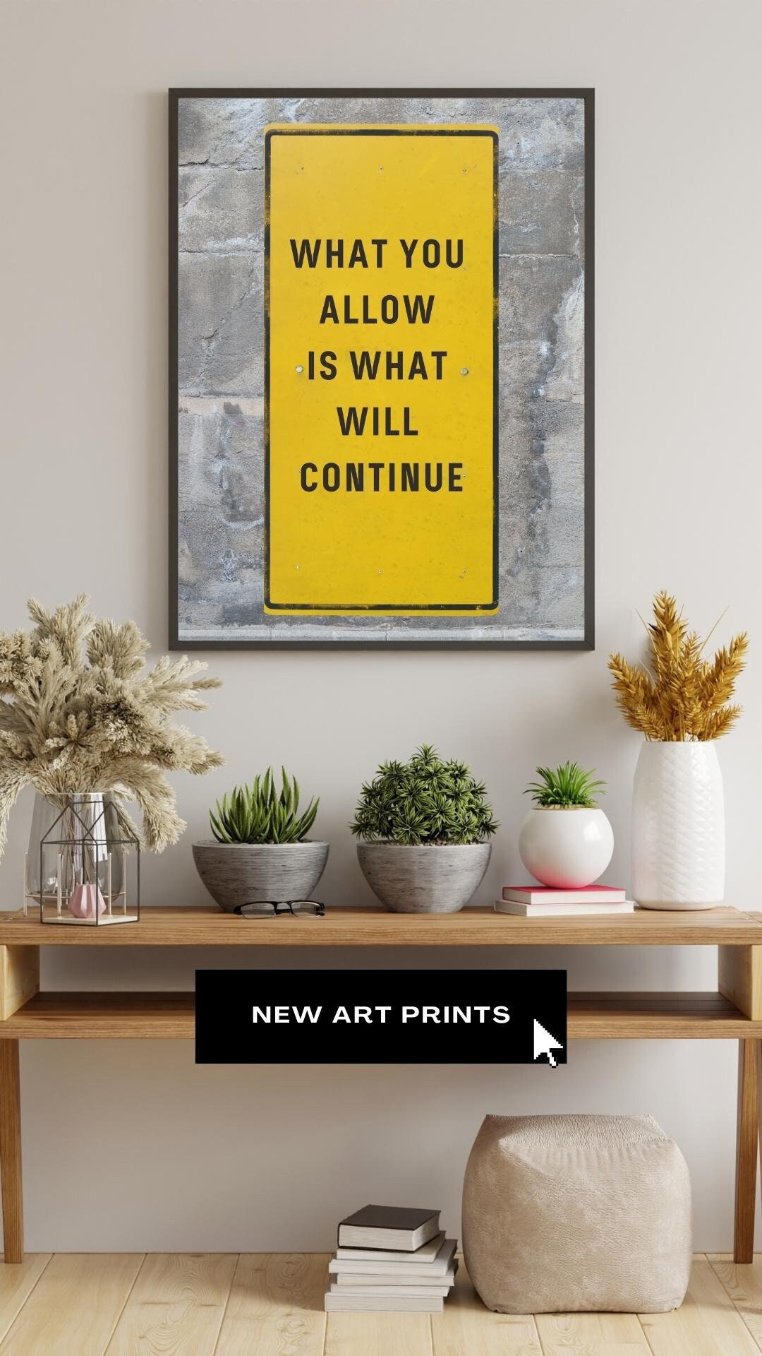 What You Allow Quote Printable - Etsy