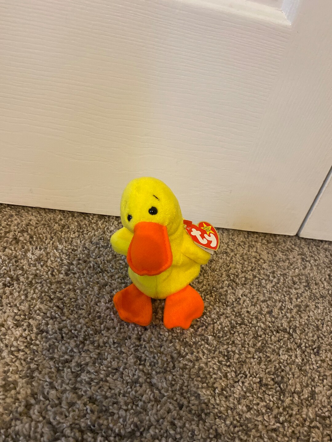 TY Beanie Baby, Quackers - Etsy