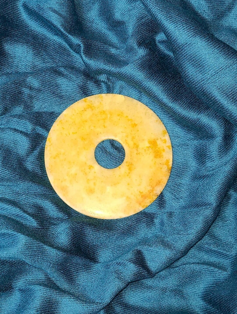 VERY RARE YELLOW Jade. Ancient Yellow Chinese Neolithic Hongshan Period ...