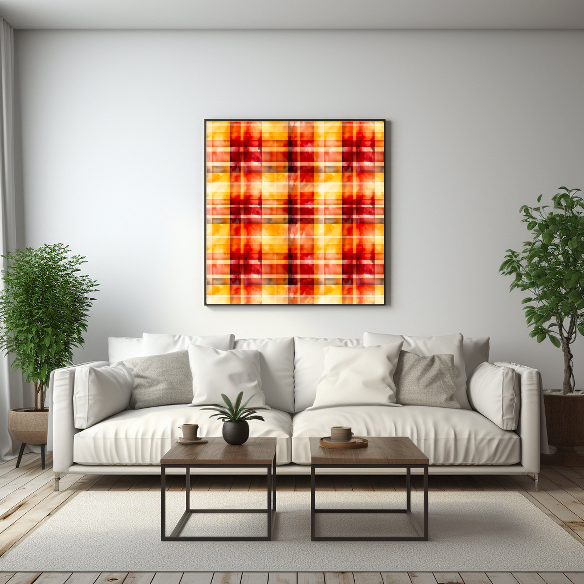 30 Seamless Watercolor Plaid Pattern, Digital Paper Pack, Vintage ...