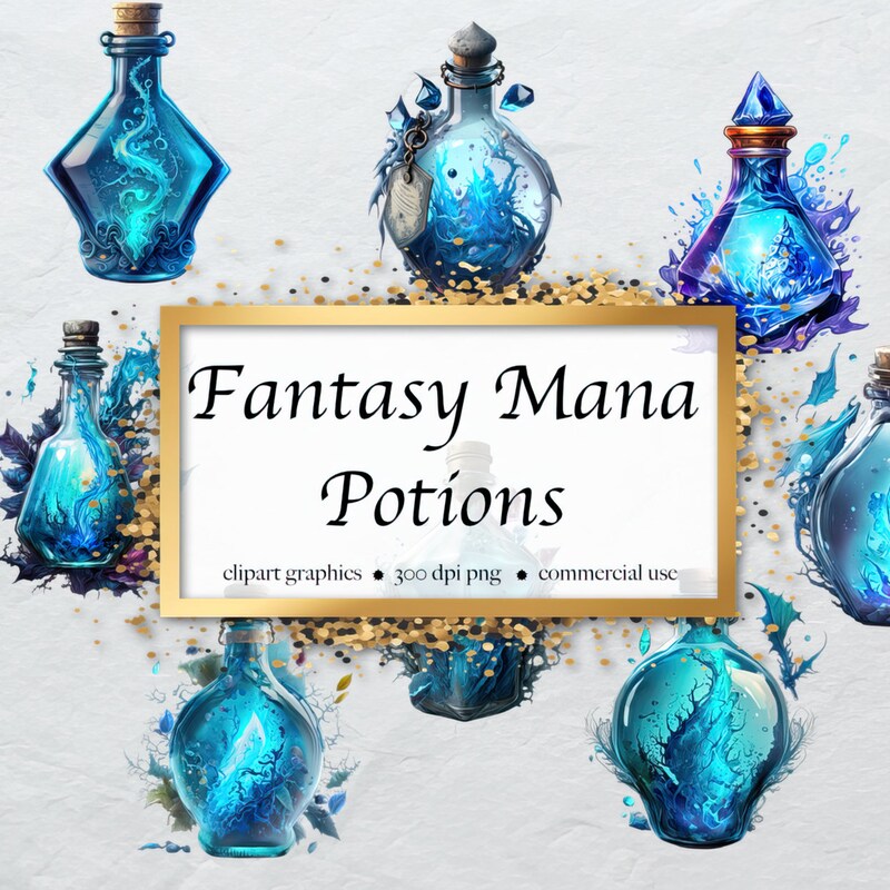 Mana Potion - Etsy