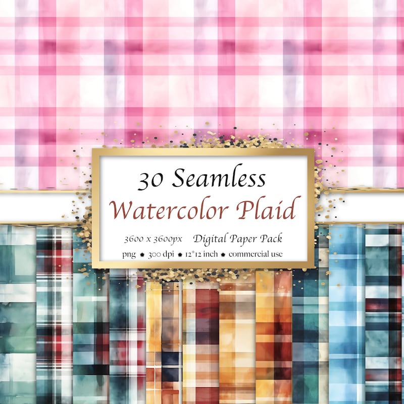 Tartan Paper - Etsy