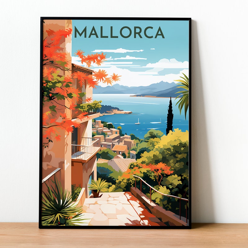 Mallorca poster - Etsy Nederland