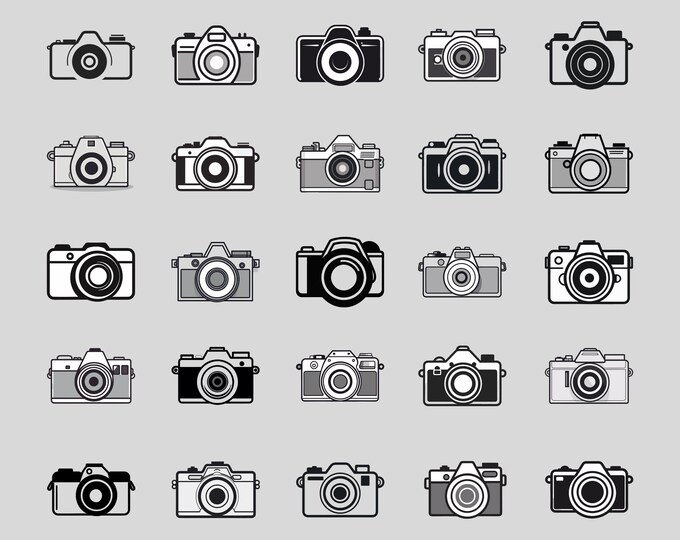 Camera SVG, Camera Cricut, Photography Svg, Camera Vector, Camera ...