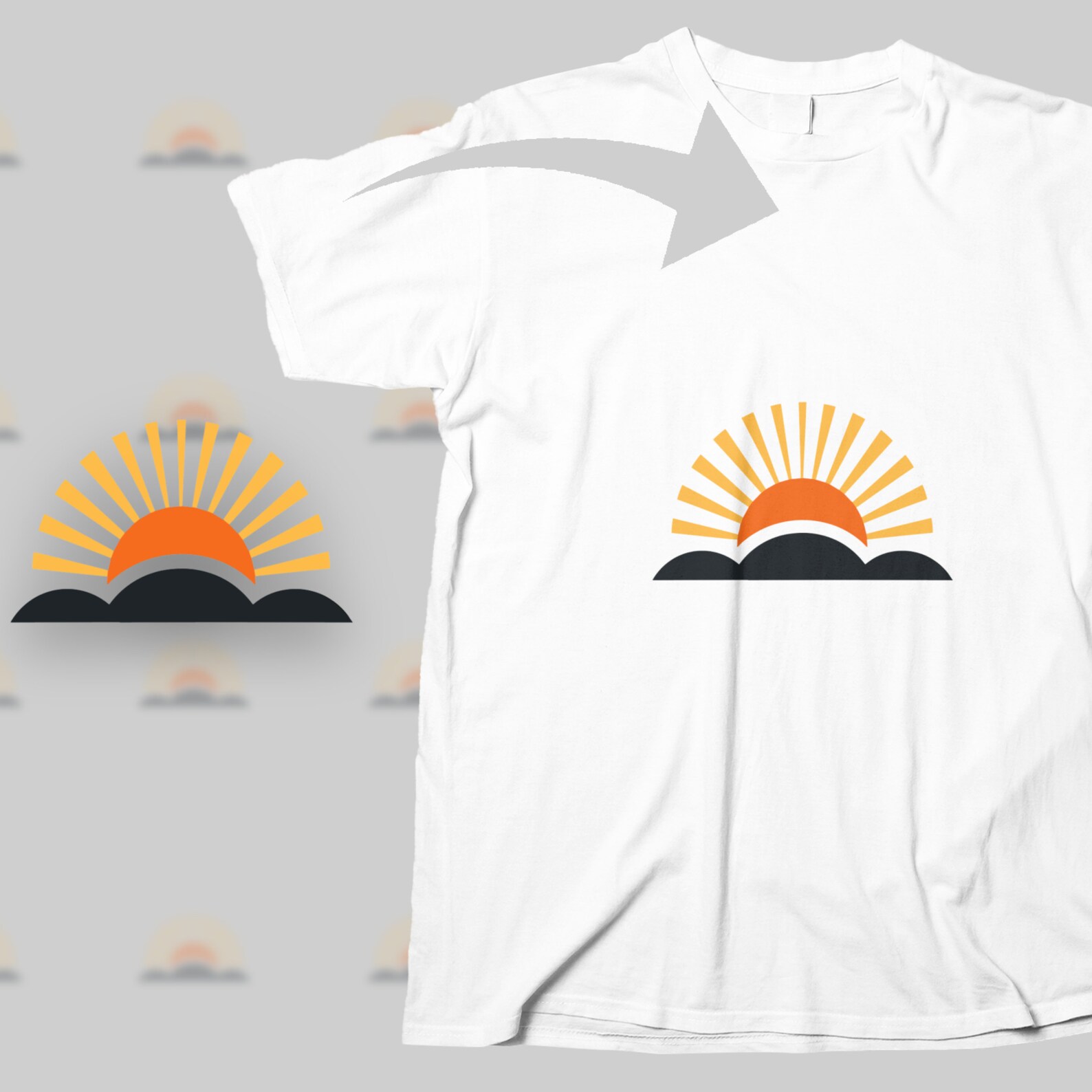 Sunrise SVG Sun Svg for Cricut Sunrise Clipart Sunrise Cut File Sun Svg ...