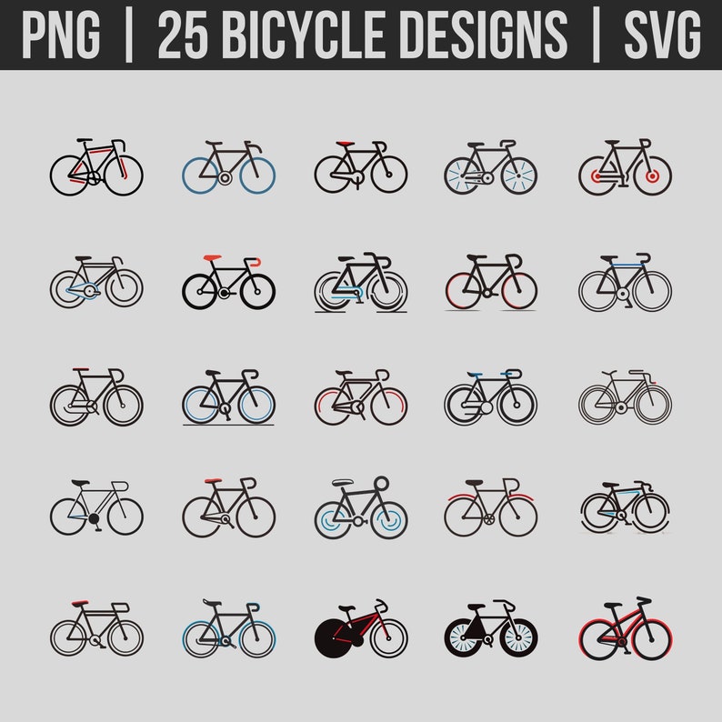 Bike Svg, Bike Cut File, Bike Clipart, Bicycle Svg, Biking Svg, Bicycle ...
