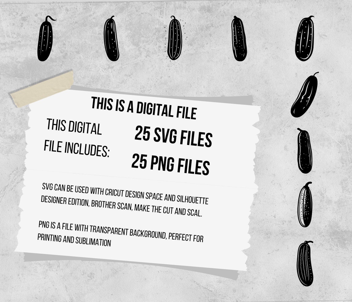 Pickle SVG, Pickle PNG, Pickle Clipart, Pickle Funny, Pickle Lover ...