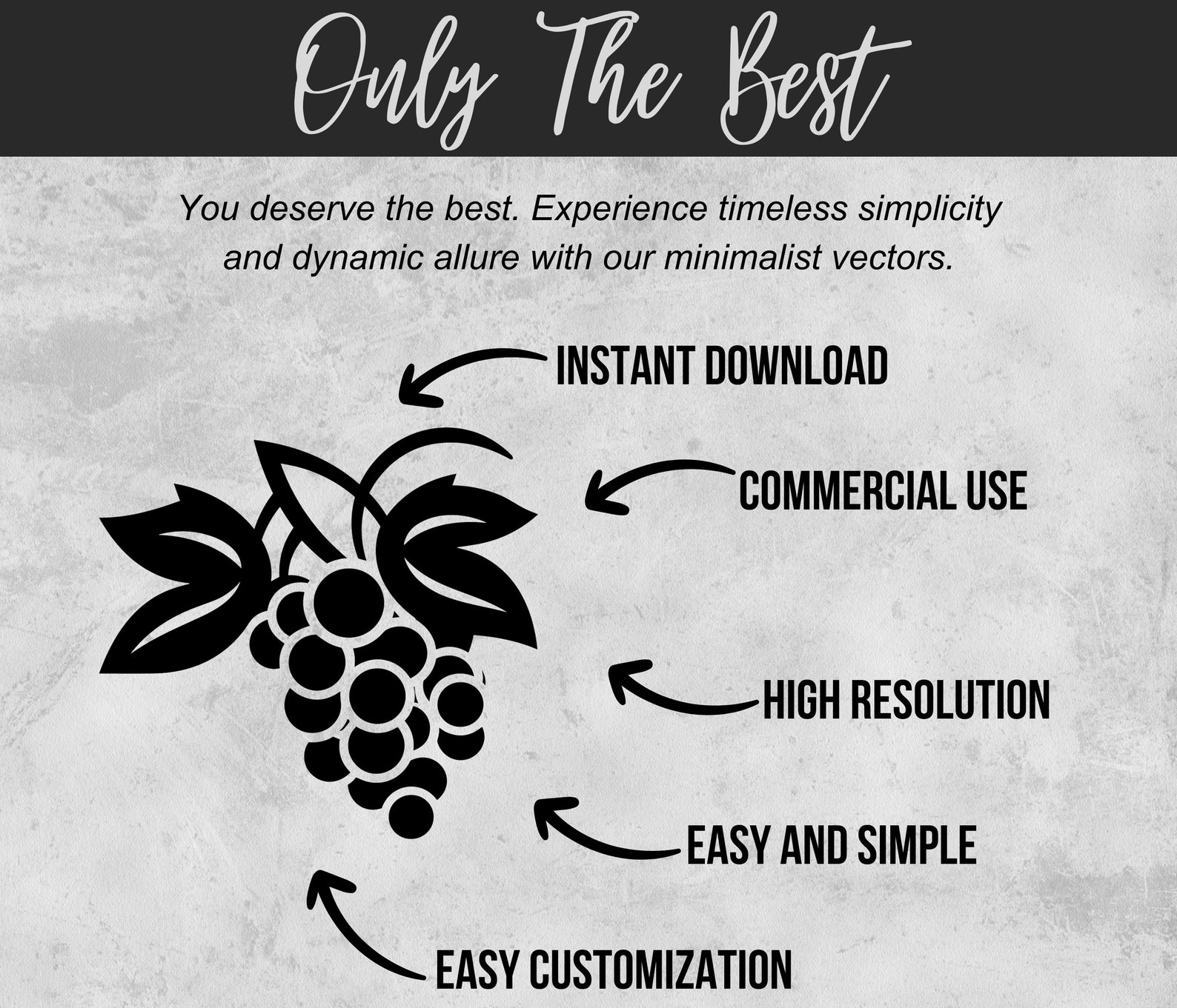 Grape SVG, Fruit SVG, Grape Clipart, Grape Silhouette, Grape Vector ...