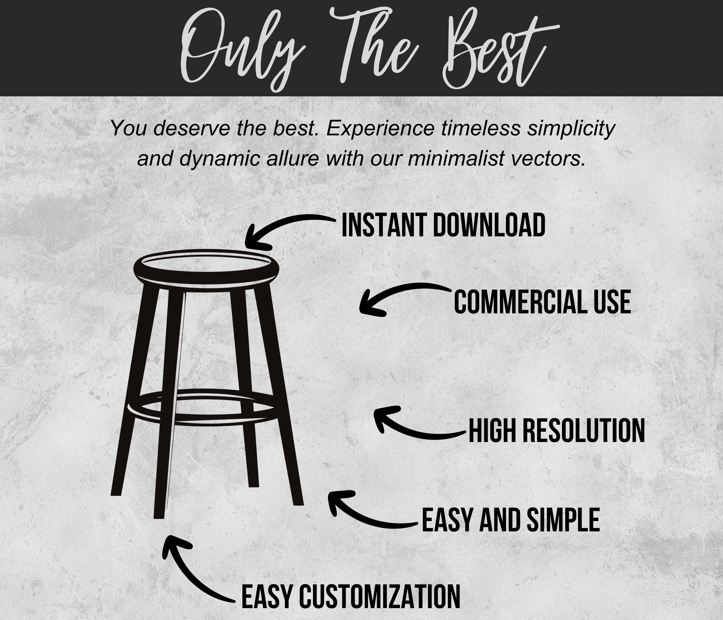 Stool SVG, Stool Cricut, Stool Silhouette, Stool Cut File, Stool Clip ...