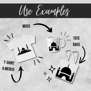 Mosque SVG, Mosque Silhouette, Islamic SVG, Islam SVG, Mosque, Mosque ...