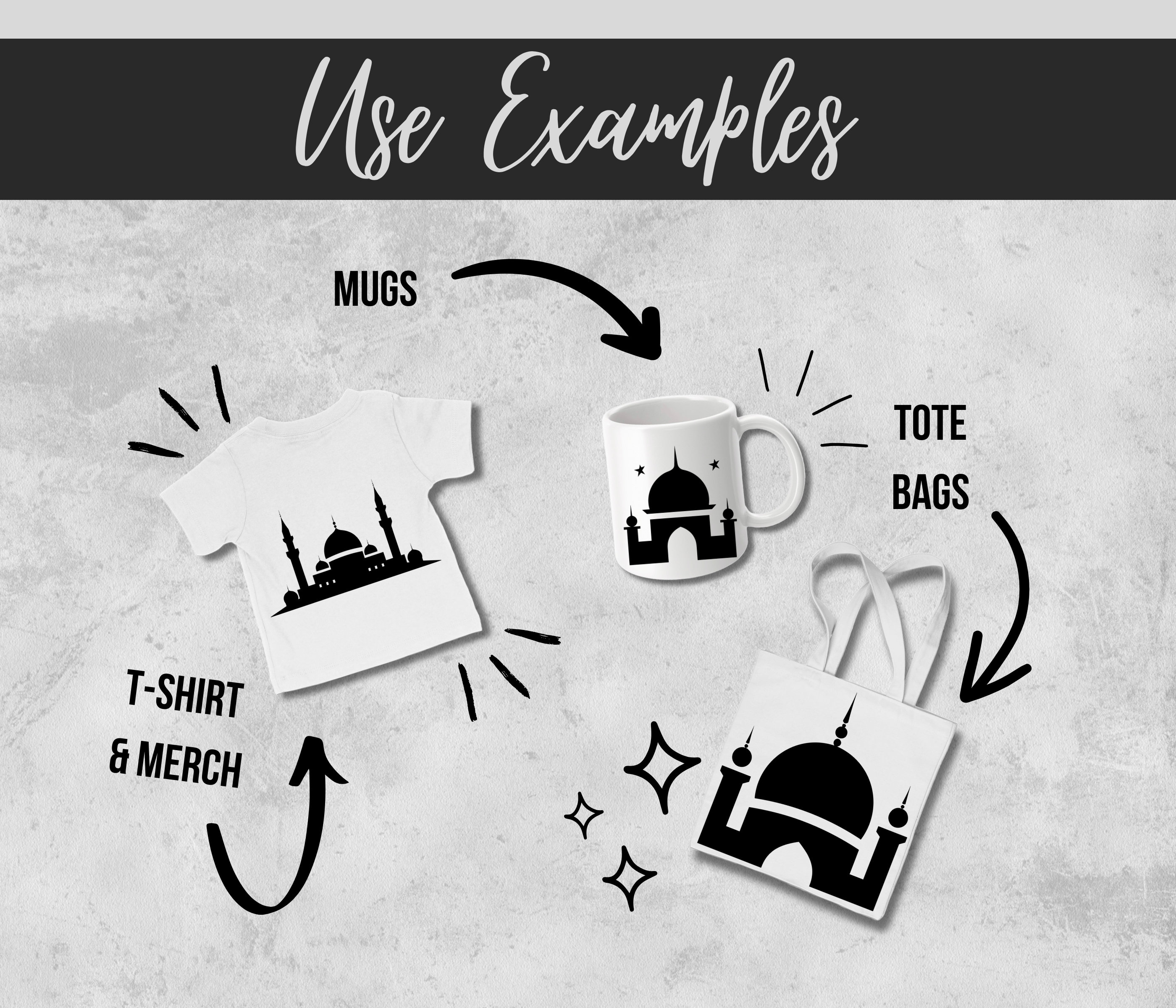 Mosque SVG, Mosque Silhouette, Islamic SVG, Islam SVG, Mosque, Mosque ...