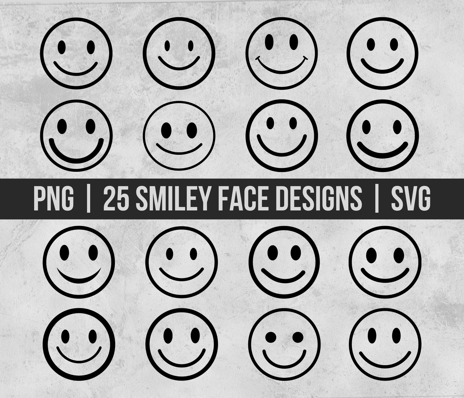 Smiley Face Svg, Emoji Svg, Happy Face Svg, Smiley Vector, Smiley Face ...