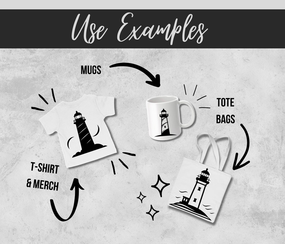 Lighthouse SVG, Lighthouse PNG, Lighthouse Clipart, Lighthouse Bundle ...