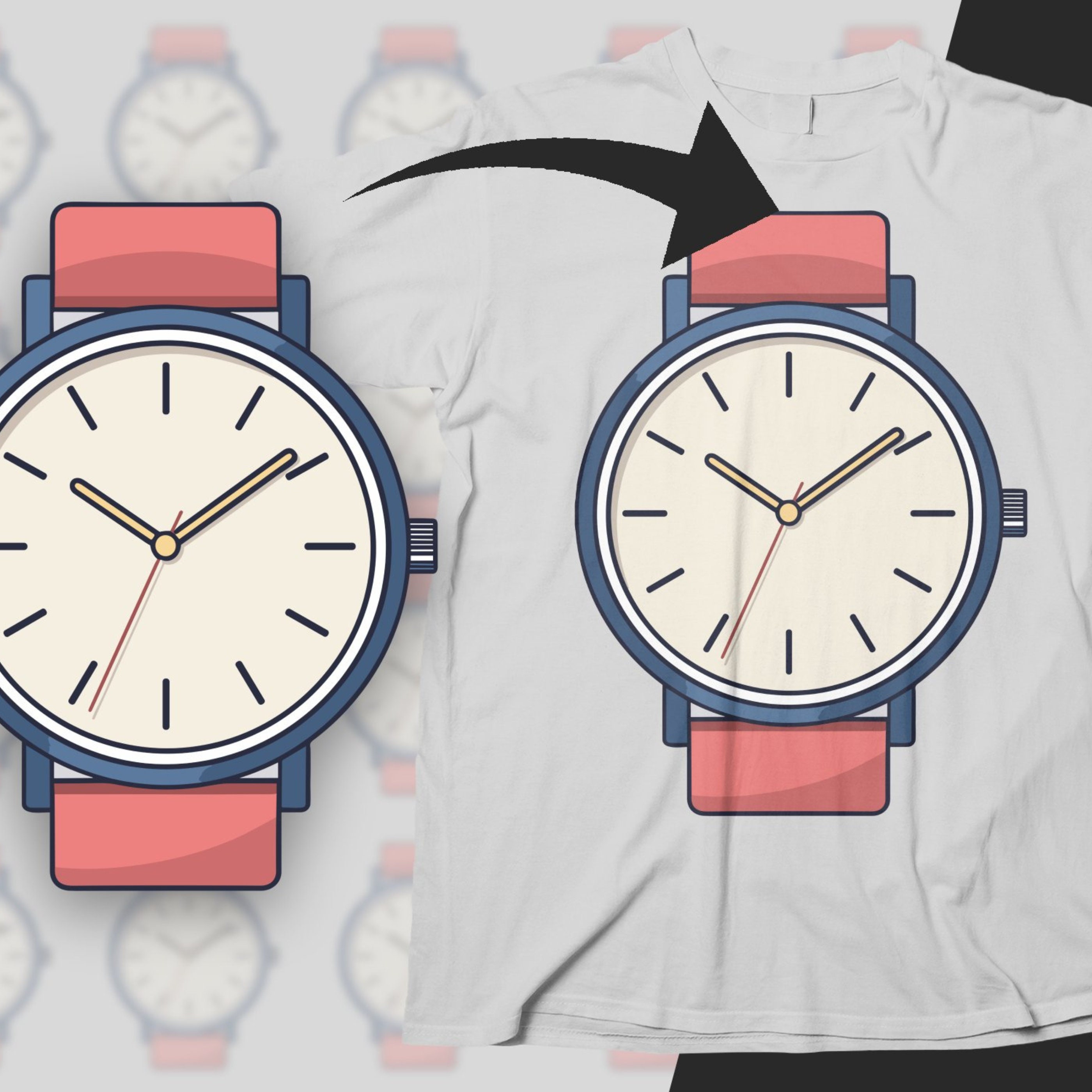 Watch Svg Instant Download Watch Icons Clock Clipart Clock - Etsy