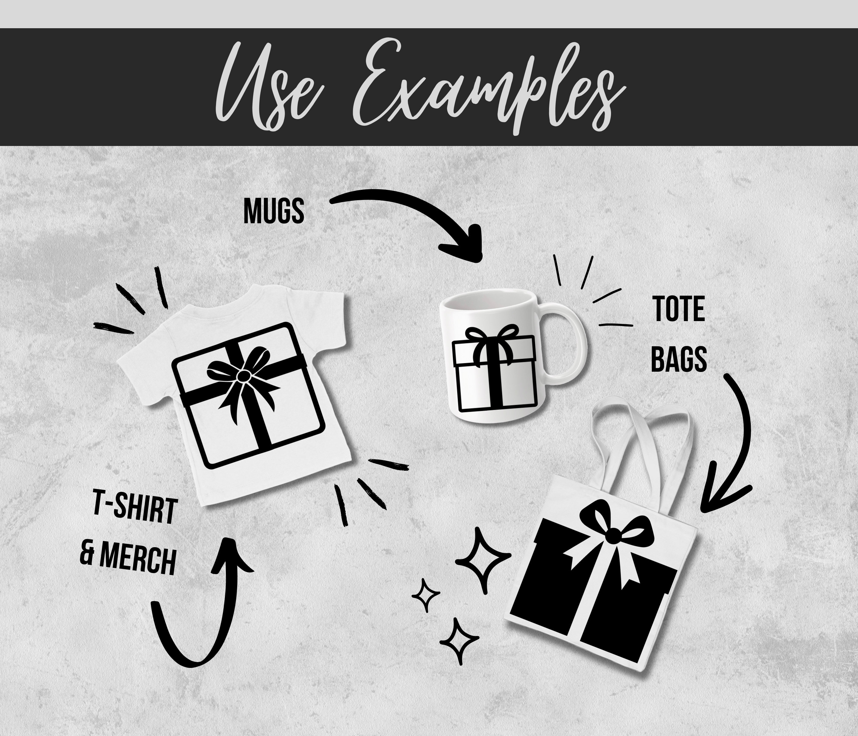 Presents SVG Bundle, Present SVG, Gift Box SVG, Gift Box Cut File, Gift ...