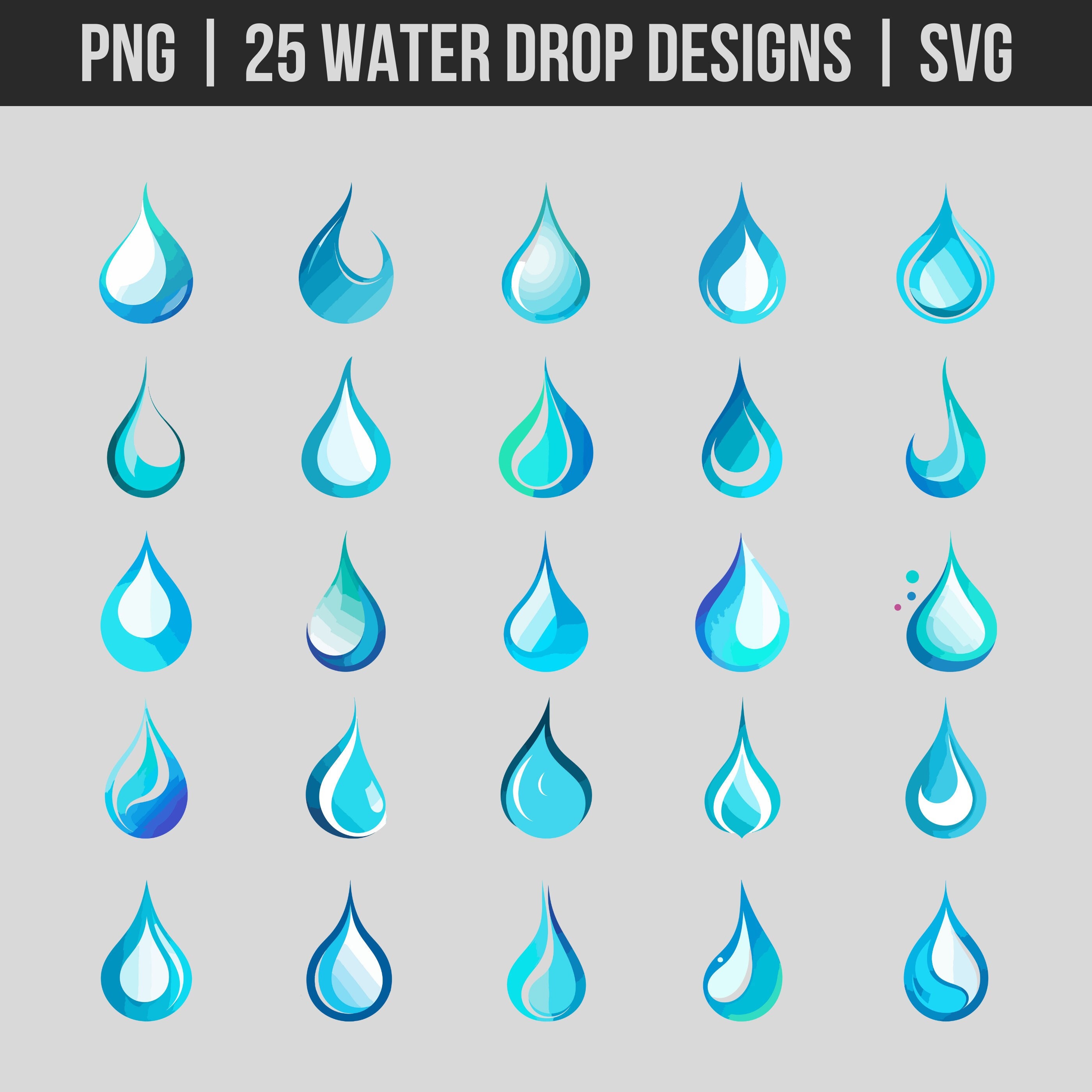 Bubbles Svg Water Splash Svg Water Svg Teardrop Svg Rain - Etsy