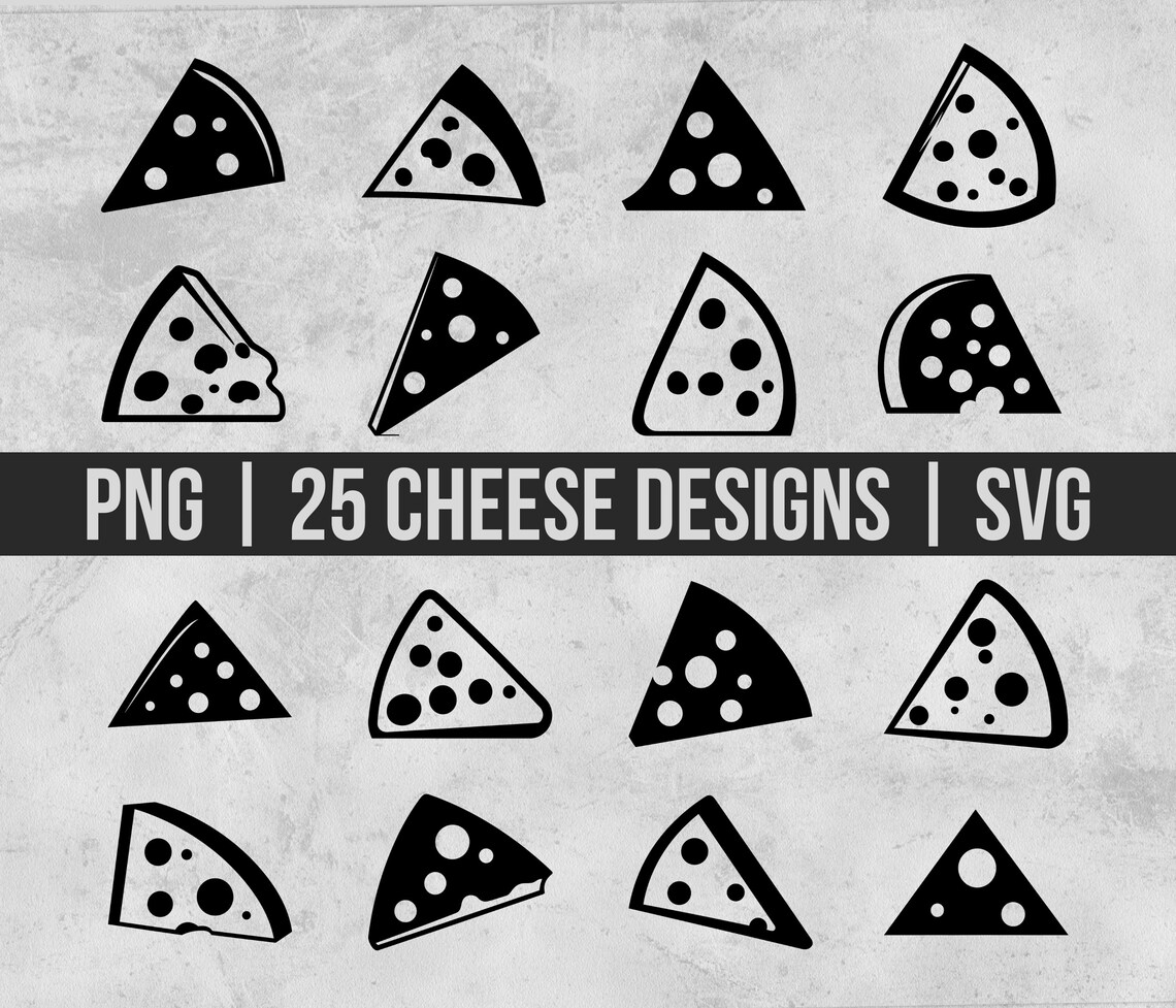 Cheese SVG, Cheese Clipart, Cheese Clip Art, Cheese Cut Files, Cheese ...
