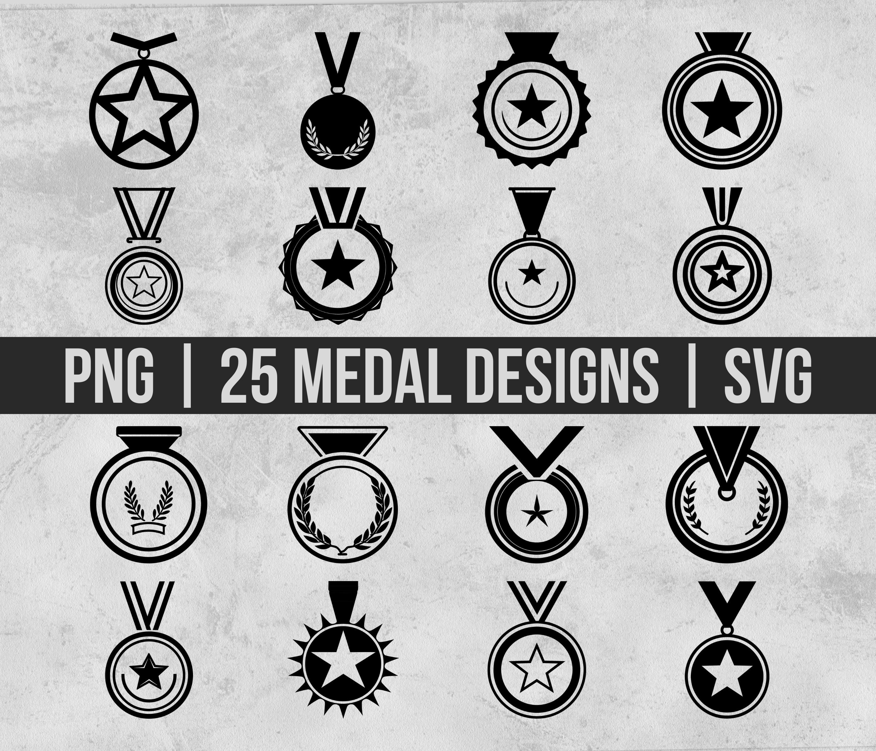 Medals SVG, Medal Cut File, Medal for Cricut, Medal for Silhouette ...