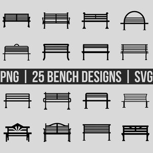 Bench Svg Park Bench Svg Memorial Bench Svg Laser Bench - Etsy