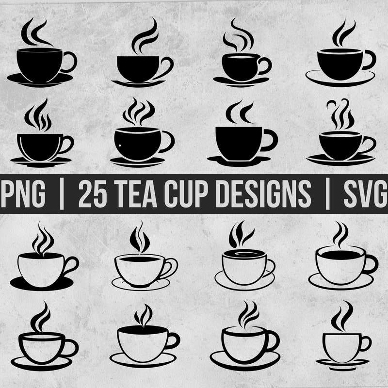 Svg Tea Cup - Etsy
