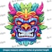 The Tiki Collection Clipart - 50 Cute Tiki Clip Art in PNG - Instant ...