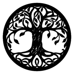 Tree of Life Roots Scroll Dxf File Download, Cnc Plasma, Cnc Router ...