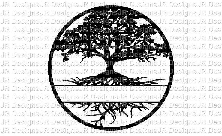 Tree of Life Dxf File-tree of Life Svg File-plasma-router-laser - Etsy