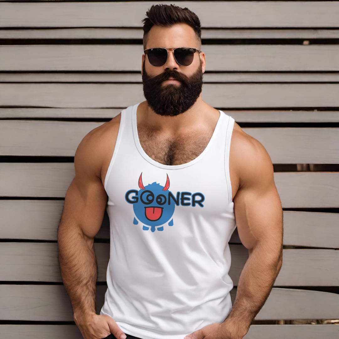 Gooner Tank Gooning Edging Bating Poppers Chronic Masturbation Gooned ...