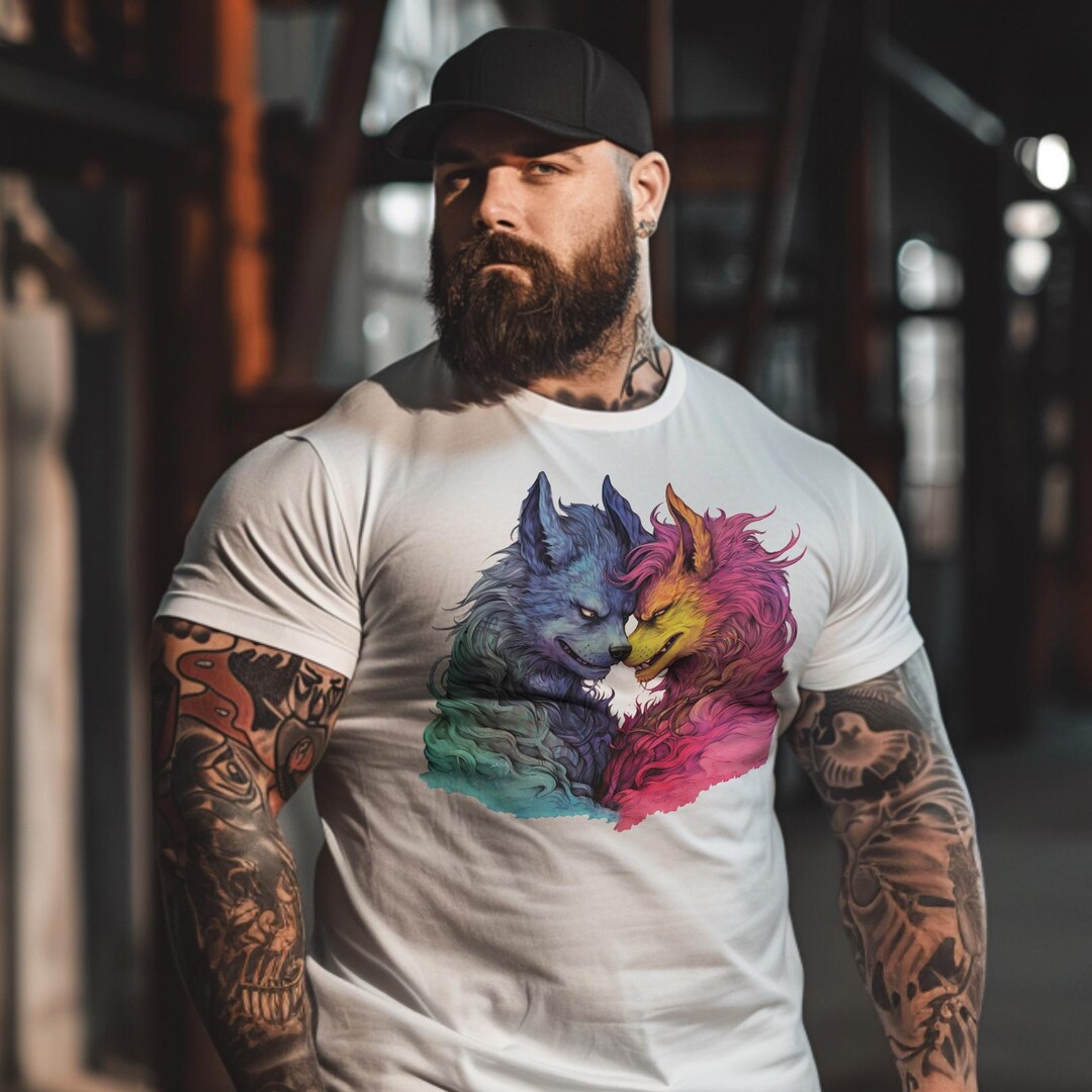 Pride Werewolves Tee: LGBTQ+ Gay Marriage Graphic Tee - Etsy