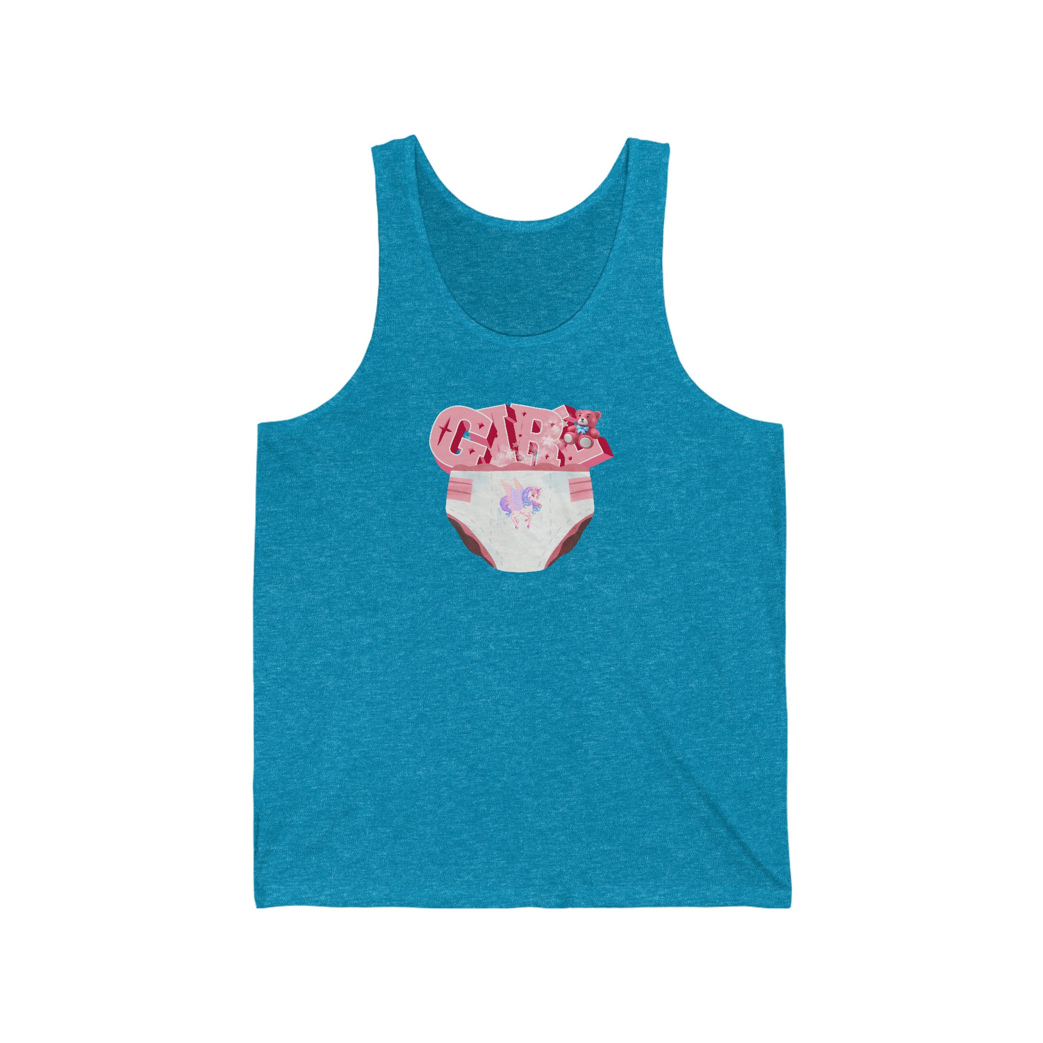 ABDL Diaper Girl Tank Fufu Clothing Daddy's Little Whore Adult Princess ...