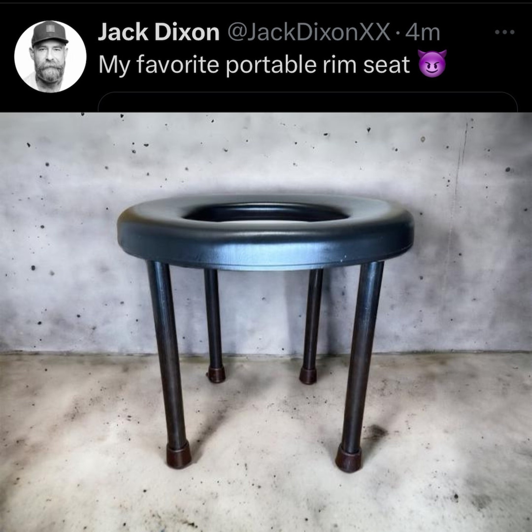 Big Rim, Portable Cushioned Rim Seat - Queening Chair - Facesitting ...