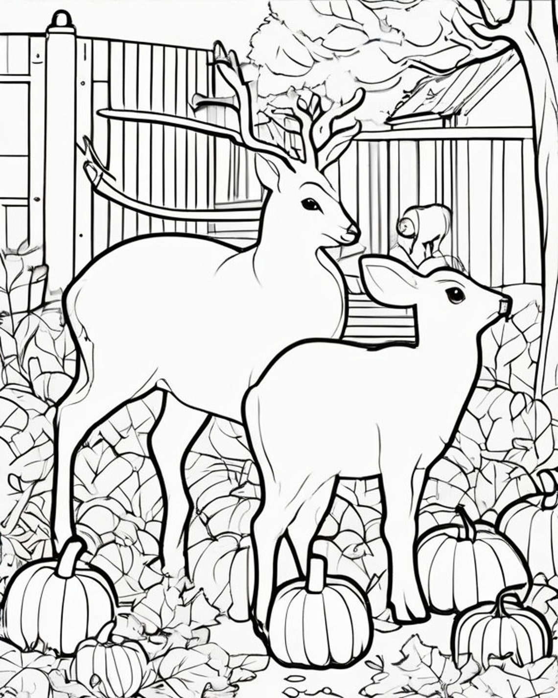 Fall Turkey Coloring Pages for Kids - Etsy