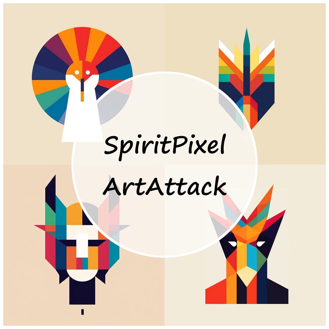 Spirit Pixel Art Attack - Etsy